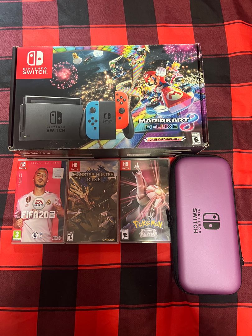 Nintendo Switch Full Set, Video Gaming, Video Game Consoles, Nintendo ...