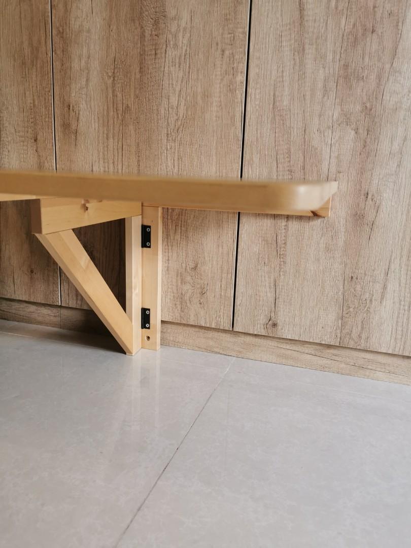 NORBO IKEA Wall Mounted Table, Furniture & Home Living, Furniture ...