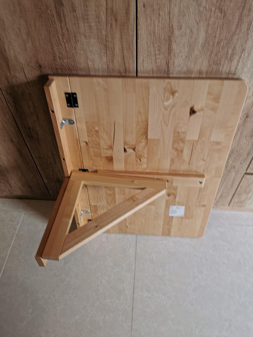 NORBO IKEA Wall Mounted Table, Furniture & Home Living, Furniture ...