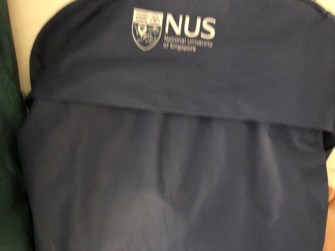 NUS Master graduation ceremony gown with hat and bag, Women's Fashion ...