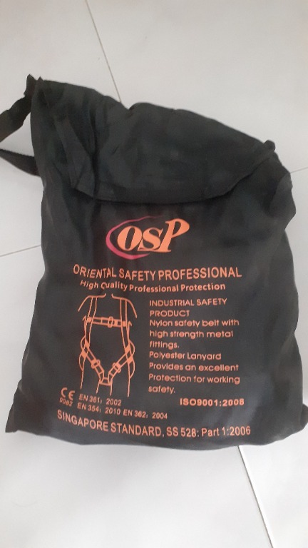 OSP safety harness fall protection, Men's Fashion, Tops & Sets, Tshirts ...