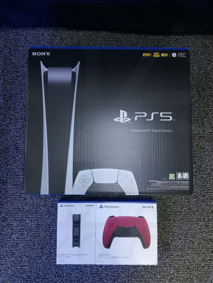 Playstation 5 Digital Version, Video Gaming, Video Game Consoles ...