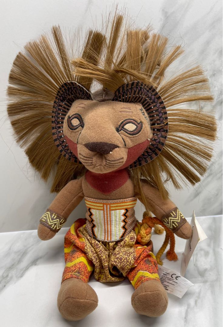 Plush Simba Souvenir from The Lion King Musical, Hobbies & Toys ...