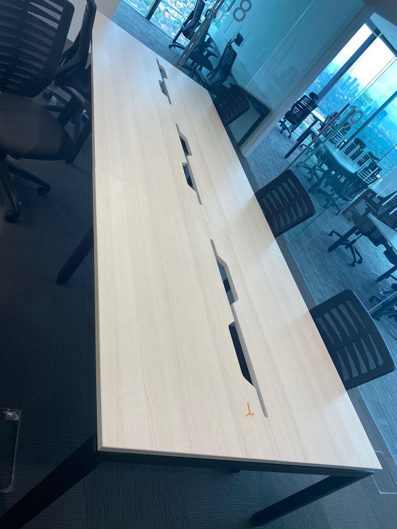 Quality Office table, Furniture & Home Living, Furniture, Tables & Sets ...