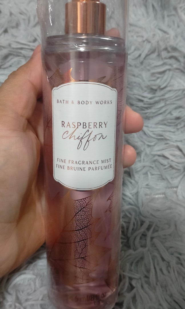 Raspberry Chiffon BATH AND BODY WORKS, Beauty & Personal Care ...