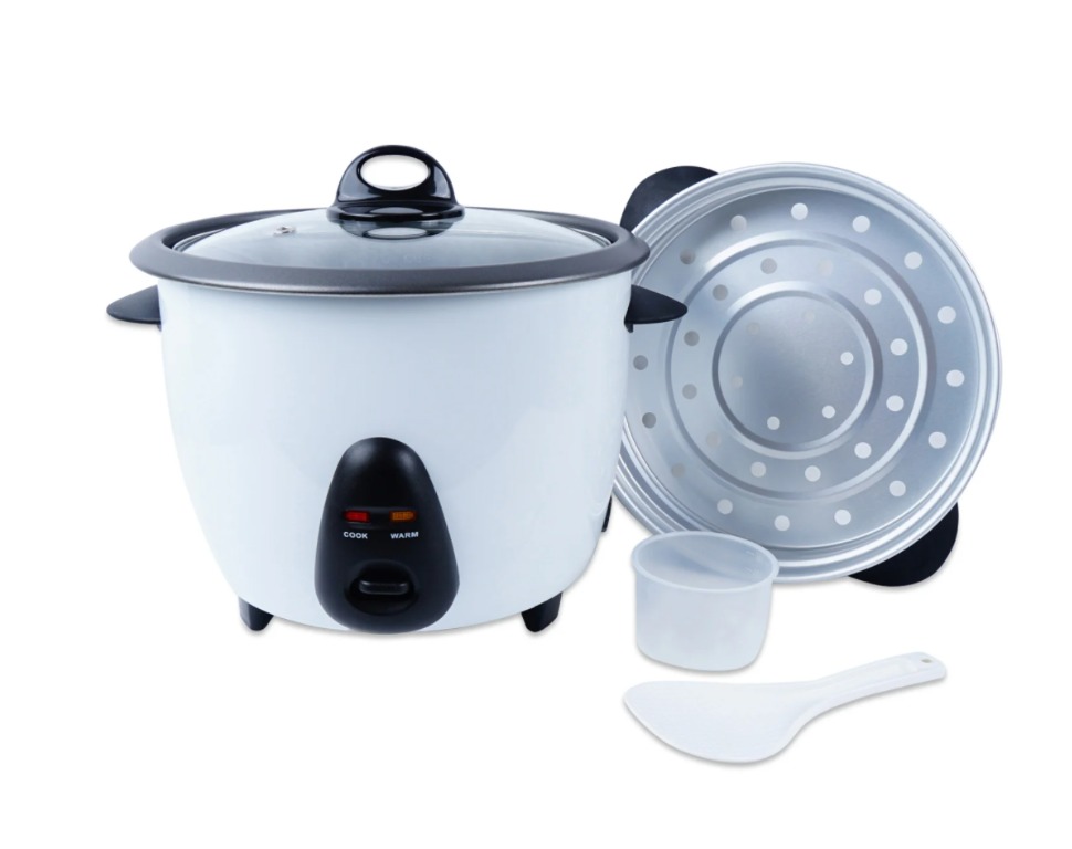 Ready stock Meadows essential rice cooker with steamer 1.8L cooker, TV ...