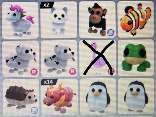 Roblox Adopt me Legendary Pets, Video Gaming, Gaming Accessories, In ...