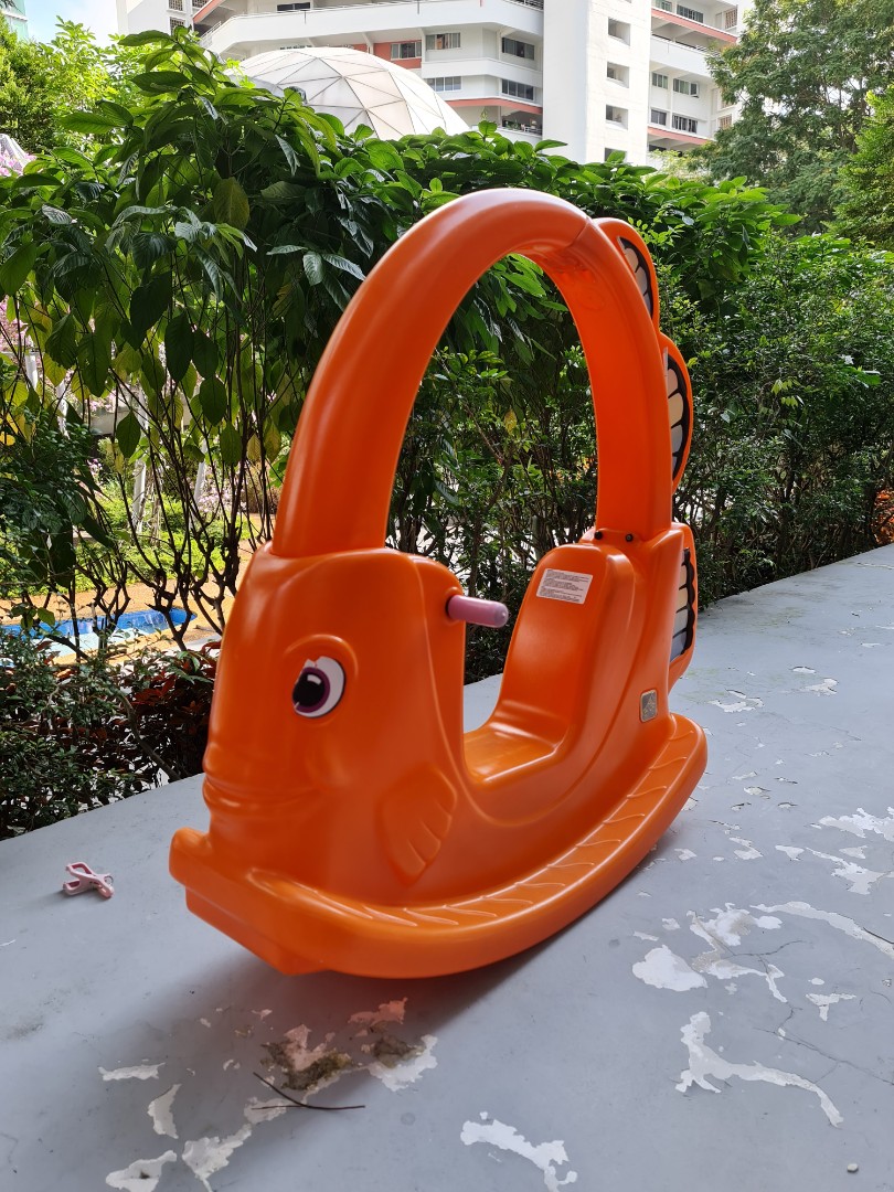 Angel Fish Rocker, Babies & Kids, Infant Playtime on Carousell
