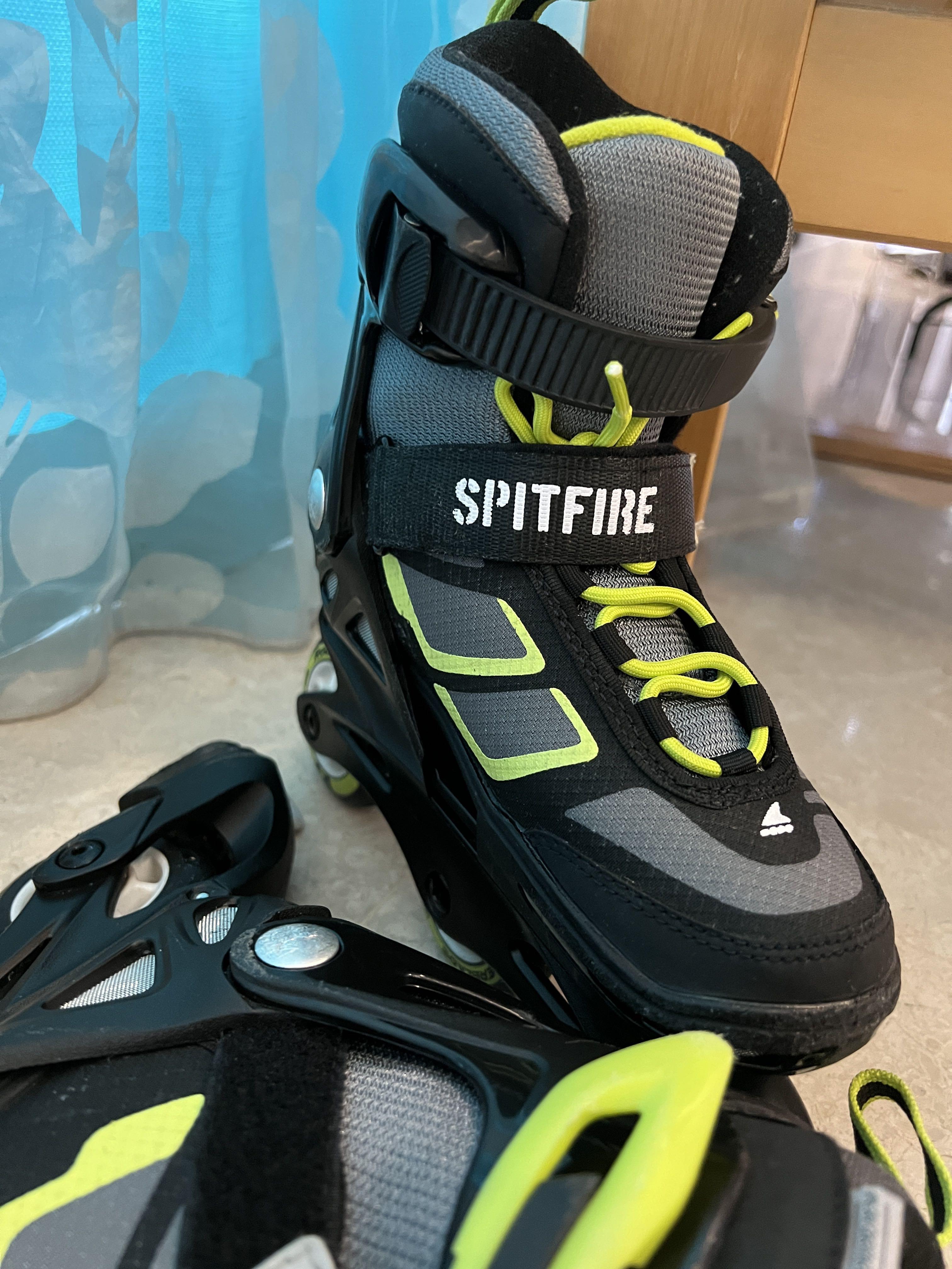 Rollerblade Spitfire XT Boy's Adjustable Inline Skate, Sports Equipment ...