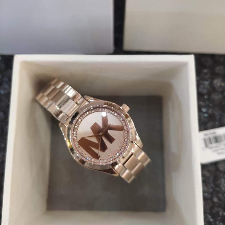 ROSEGOLD MK WATCH, Women's Fashion, Watches & Accessories, Watches on ...