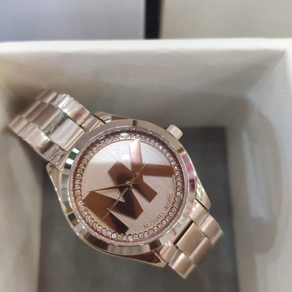 ROSEGOLD MK WATCH, Women's Fashion, Watches & Accessories, Watches on ...