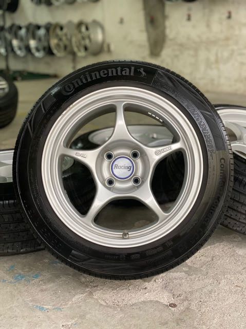 RPO1 15 inch sports rim Vios tyre 95%, Auto Accessories on Carousell