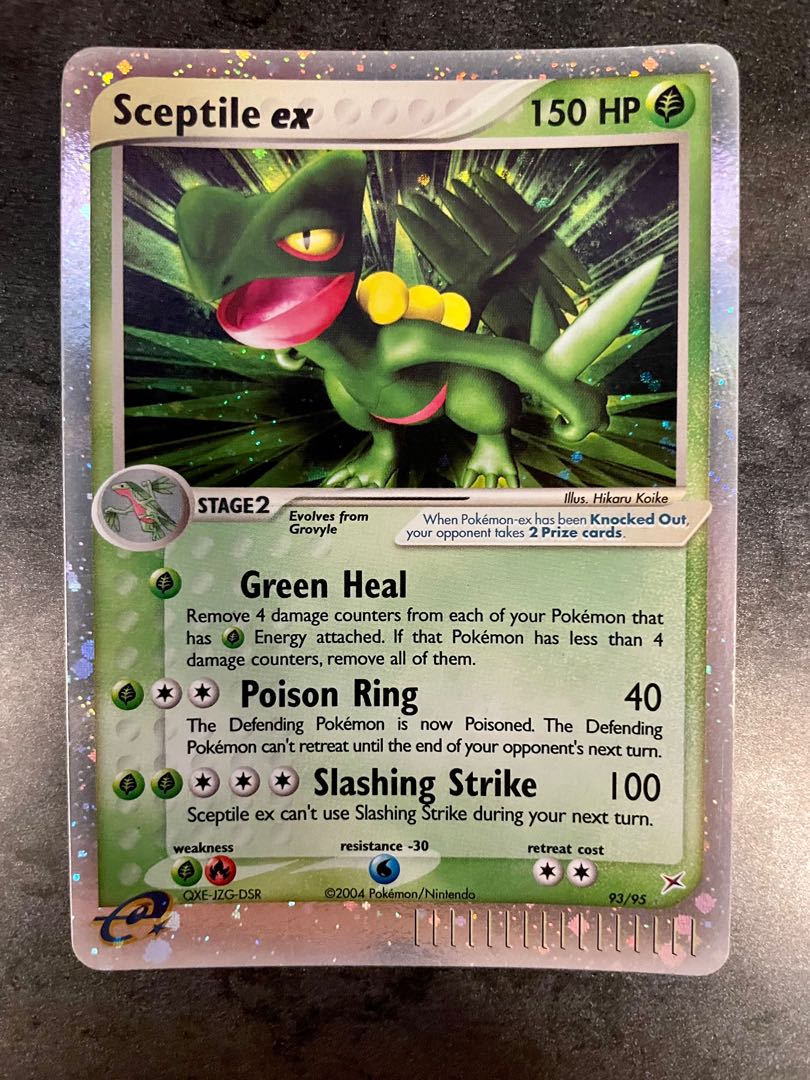 Sceptile ex (2004), Hobbies & Toys, Toys & Games on Carousell