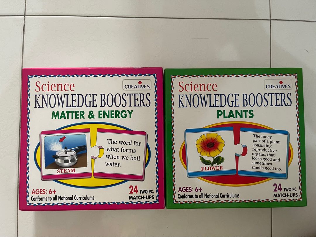 Science Knowledge Boosters, Hobbies & Toys, Toys & Games on Carousell