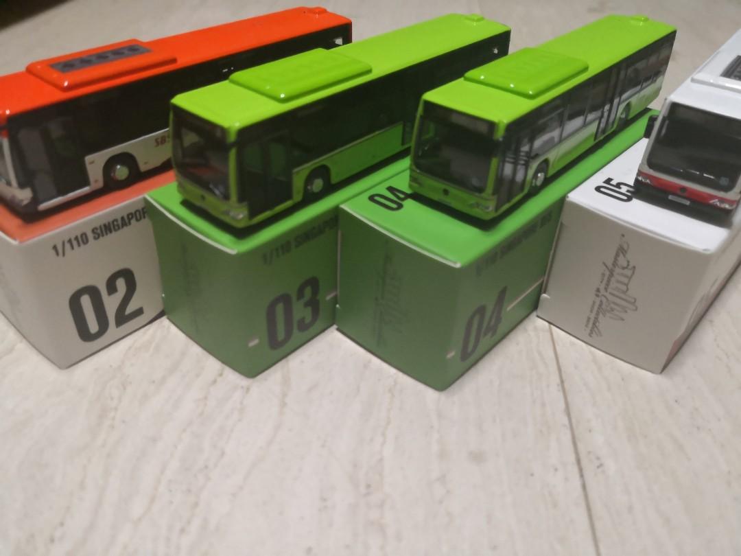SG Buses 1/110 SBS Transit SMRT Go Ahead, Tower Transit Full Set ...