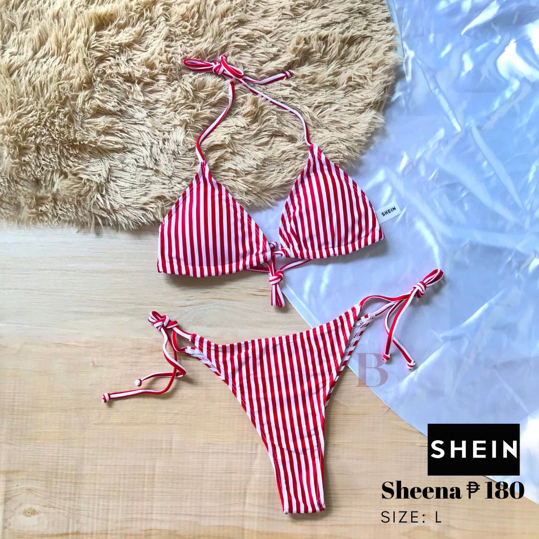 Sheena | red SHEIN SWIMMING, Women's Fashion, Swimwear, Bikinis ...