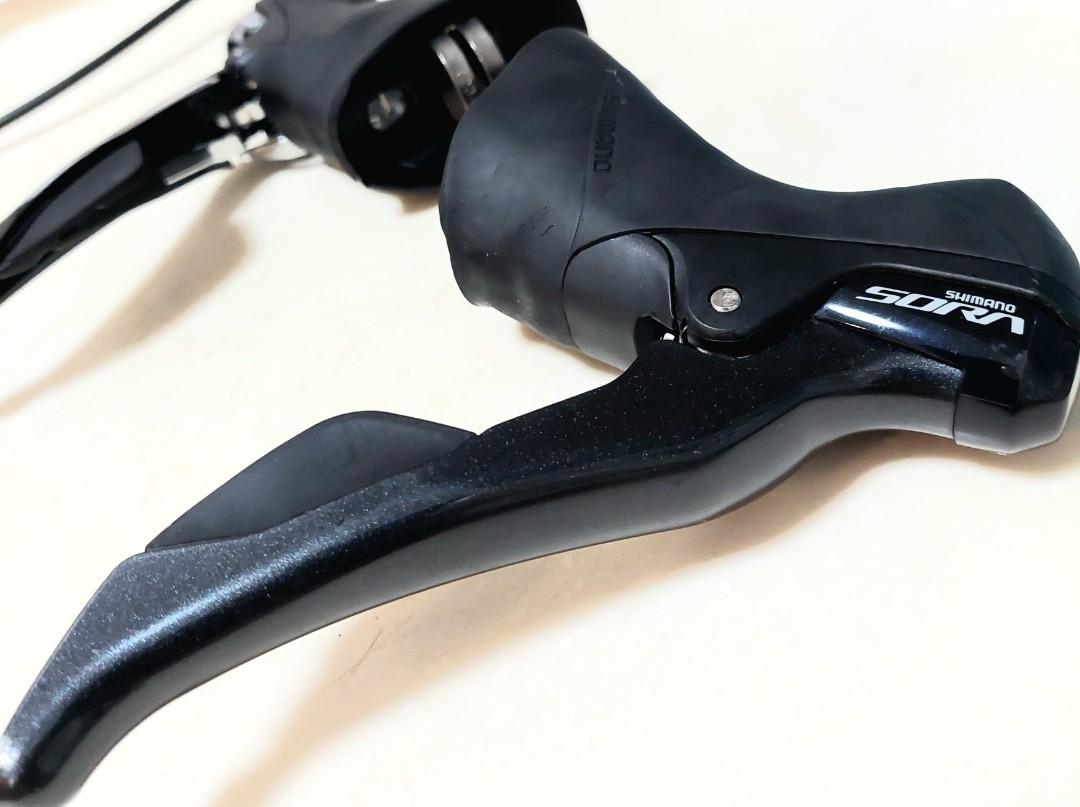 Shimano Sora ST-R3000 shifter STI 2x9 Speed Road Bike Dual Control ...