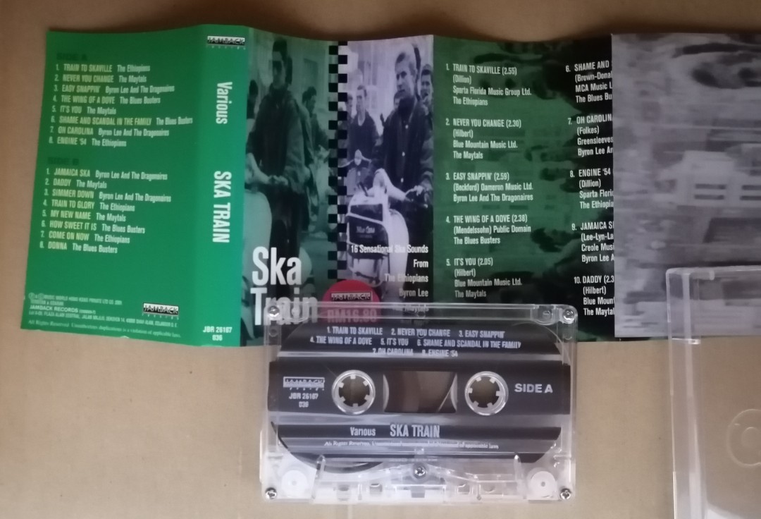 SKA Train ~Various Artist~ Cassette, Hobbies & Toys, Music & Media, CDs ...