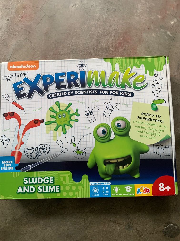 Sludge and Slime Experiment, Hobbies & Toys, Toys & Games on Carousell