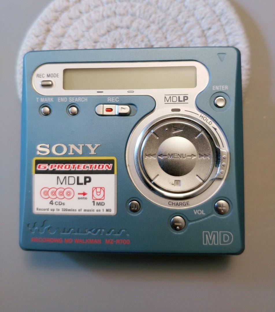 Sony MZ-R700 Player/Recorder with Remote Control & Audio mic (New ...