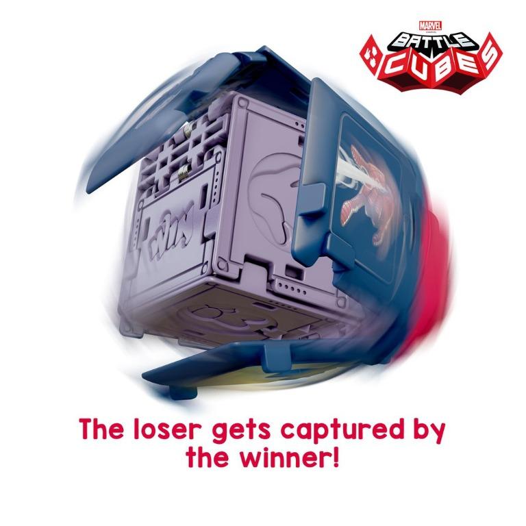Spider-Man Marvel Battle Cubes - Rock, Scissors, Paper Challenge ...