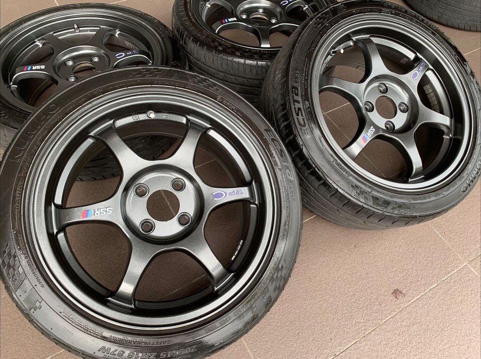 Sport Rim SSR Type C 16 7JJ PCD100, Auto Accessories on Carousell
