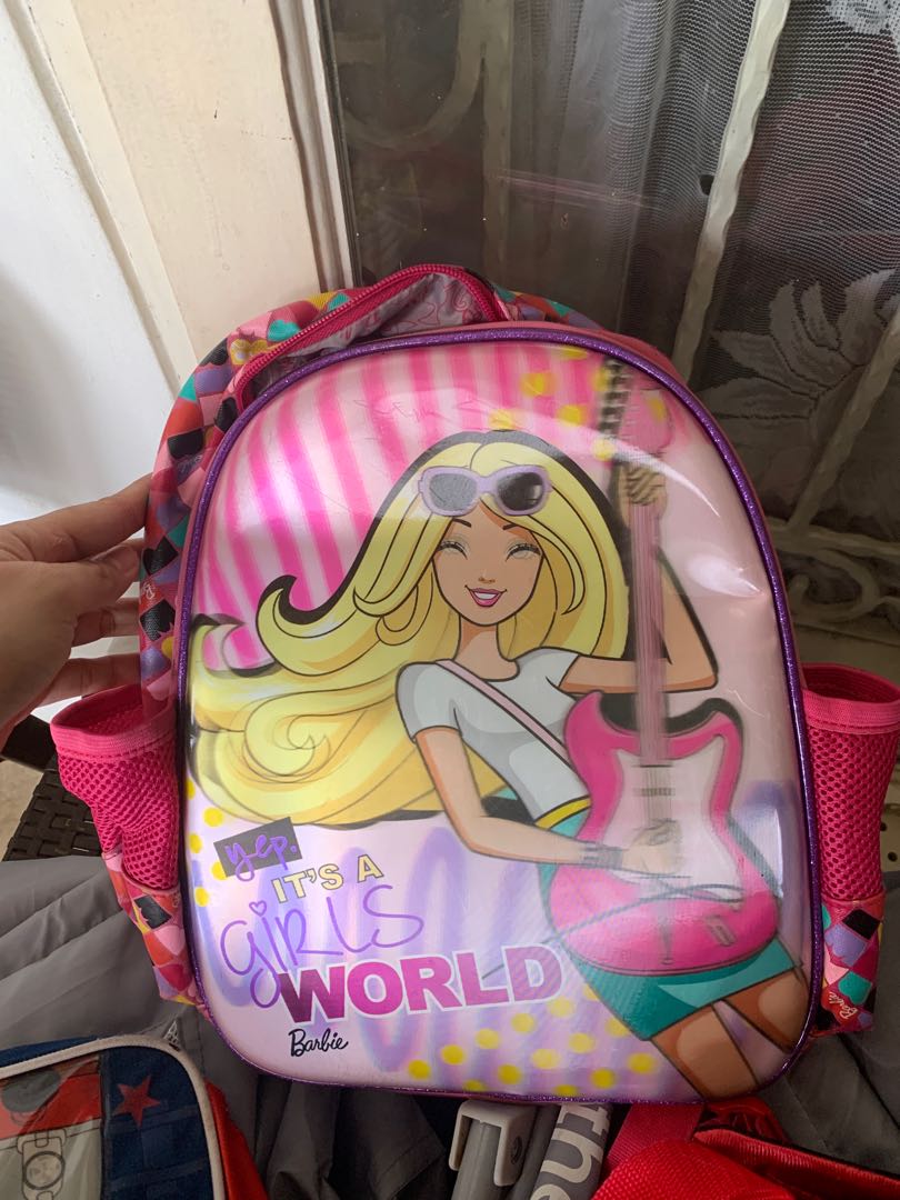 Tas Sekolah Anak barbie original, Bayi & Anak, Lainnya di Carousell