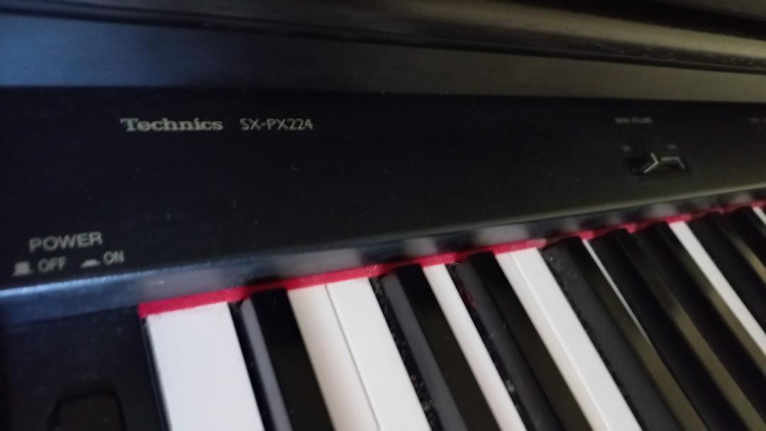 Technics SX-PX224 Digital Piano, Hobbies & Toys, Music & Media, Musical ...