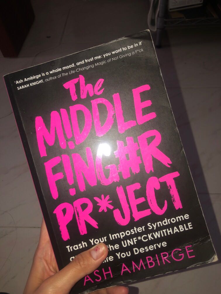 The middle finger project, Hobbies & Toys, Books & Magazines, Fiction ...