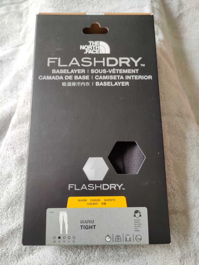 The North Face Flashdry Baselayer Warm Tight, Women's Fashion ...
