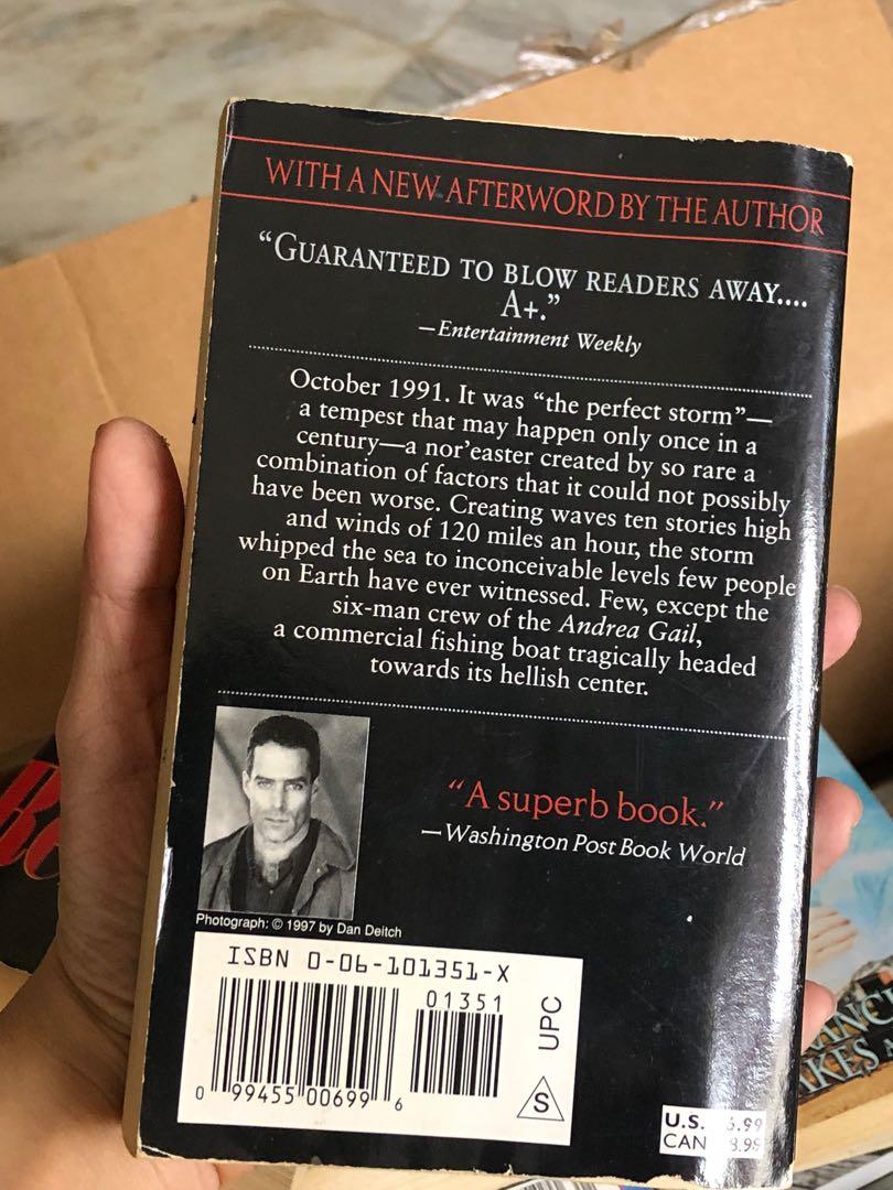 The Perfect Storm by Sebastian Junger, Hobbies & Toys, Books ...