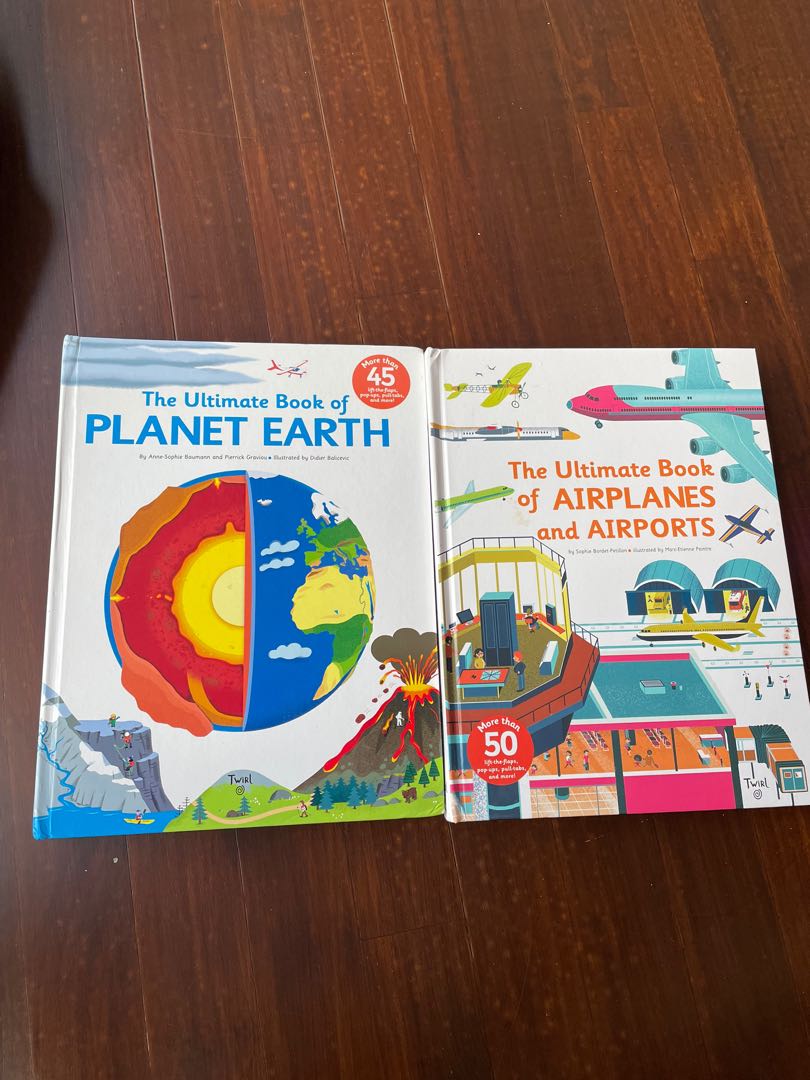 The Ultimate Books of Airplanes & Planet Earth (2 Books), Hobbies ...