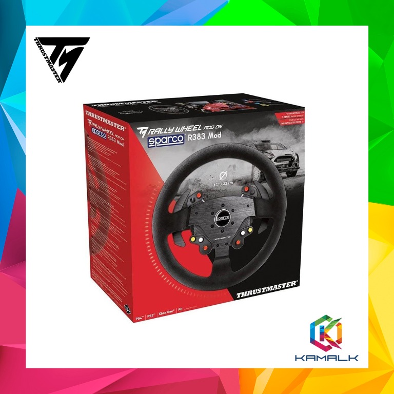 Thrustmaster TM Rally Wheel Add-On Sparco R383 Mod for Windows, PS5 ...
