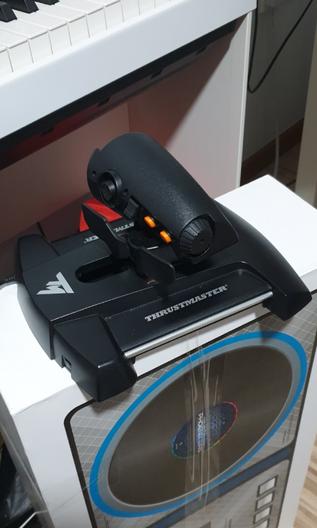 Thrustmaster TWCS Flight Space sim throttle, Video Gaming, Gaming ...