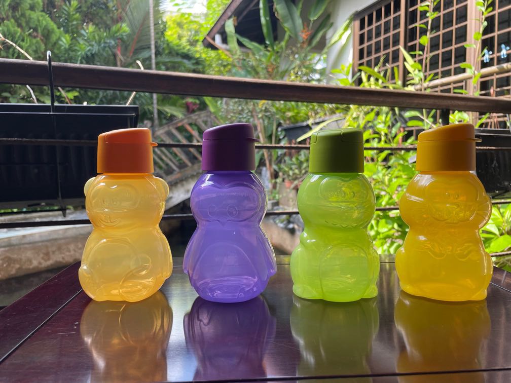 Tupperware kids eco bottle 350ml, Furniture & Home Living, Kitchenware ...
