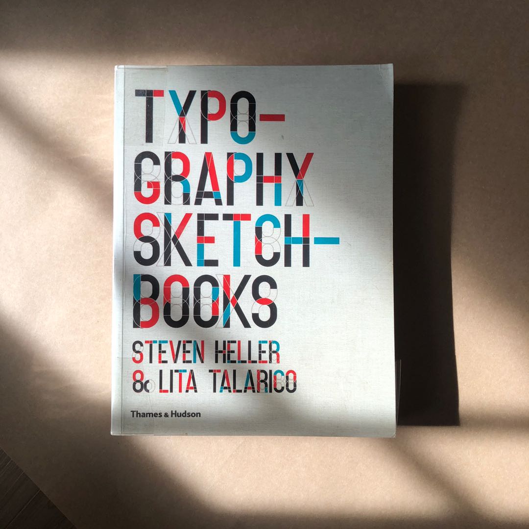 Typography Sketch Books by Steven Heller & Lita Talarico, Hobbies ...