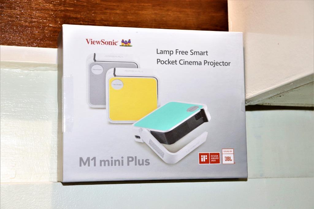 ViewSonic M1 mini Plus Smart LED Pocket Cinema Projector with JBL ...