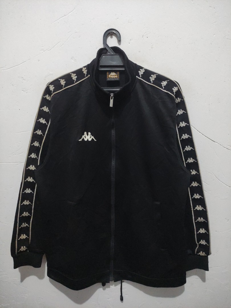 Vintage Kappa Sidetape Zipper Jacket, Men's Fashion, Tops & Sets ...