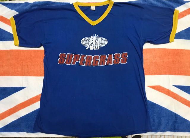 Vintage Supergrass 90s, Men's Fashion, Tops & Sets, Tshirts & Polo ...