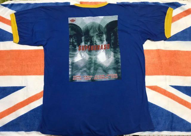 Vintage Supergrass 90s, Men's Fashion, Tops & Sets, Tshirts & Polo ...