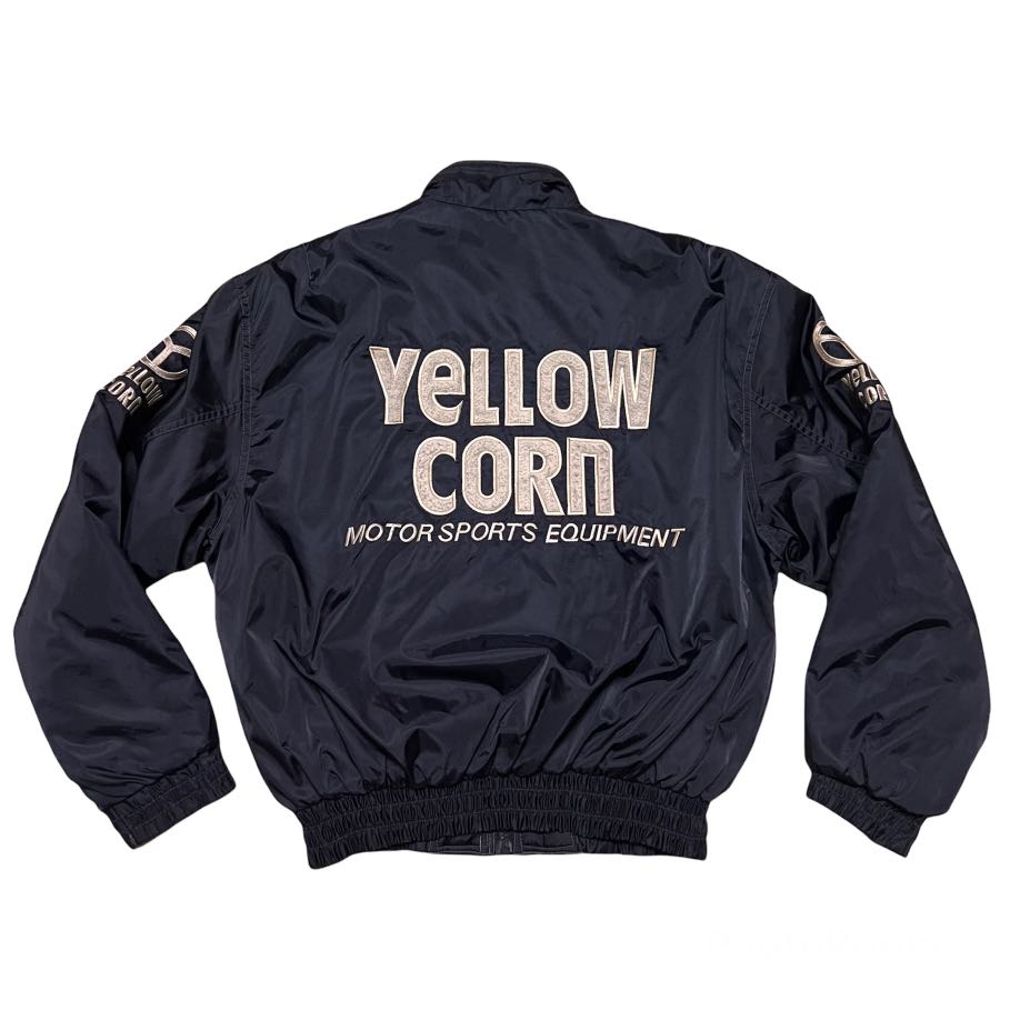 Vintage Yellow Corn Biker Jacket, Men's Fashion, Coats, Jackets and ...