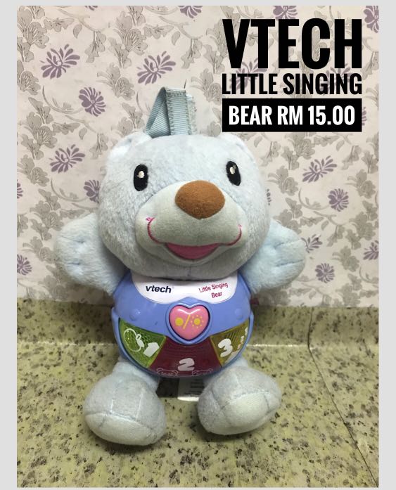 Vtech Little Singing Bear, Hobbies & Toys, Toys & Games on Carousell