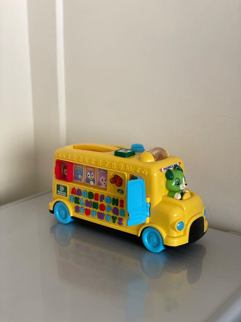 VTech Playtime / Leapfrog Alphabet Bus with Phonic Toy, Babies & Kids ...