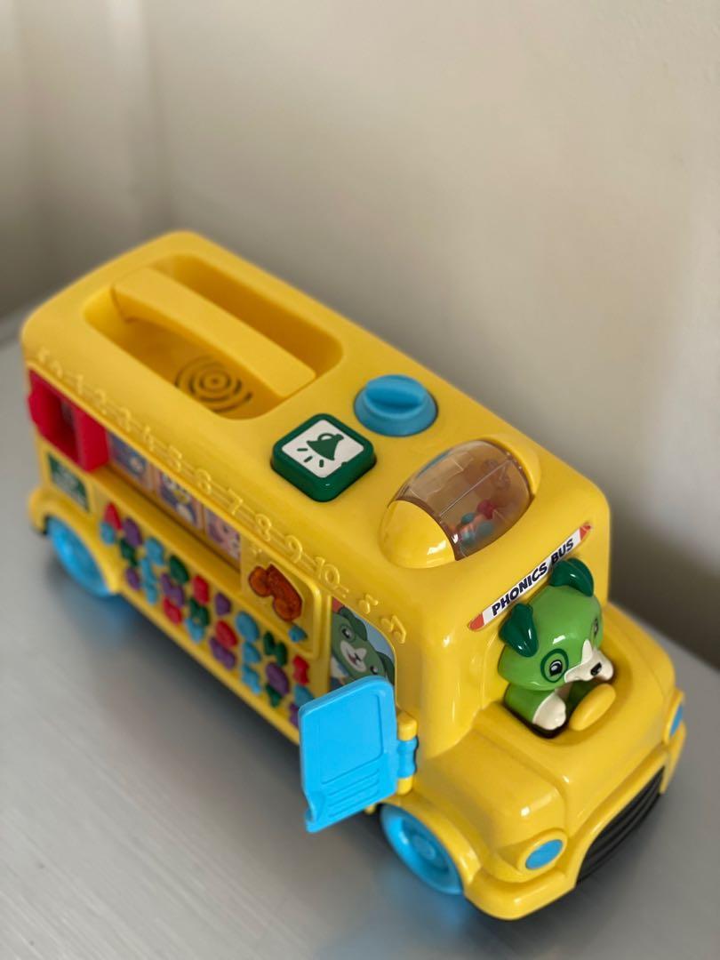 VTech Playtime / Leapfrog Alphabet Bus with Phonic Toy, Babies & Kids ...