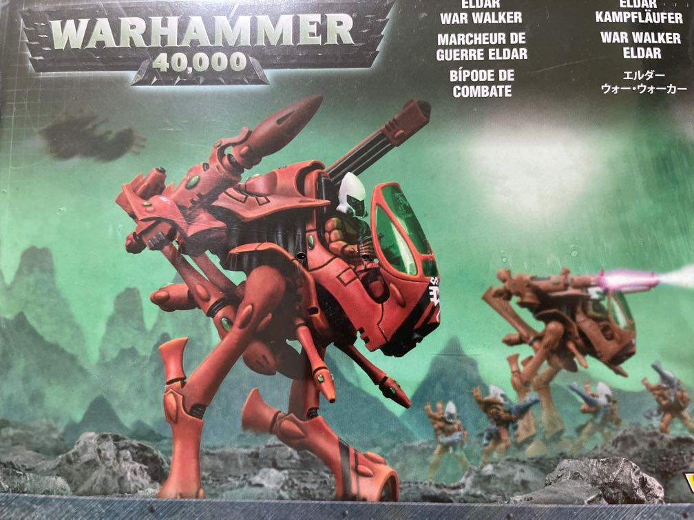 Warhammer 40000 Eldar War Walker, Hobbies & Toys, Toys & Games on Carousell