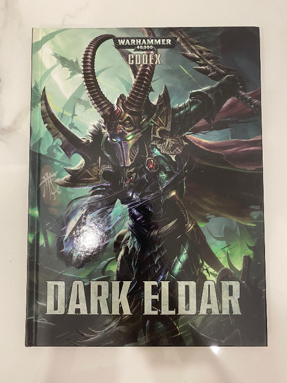 Warhammer 40k: Dark Eldar Codex, Hobbies & Toys, Toys & Games on Carousell