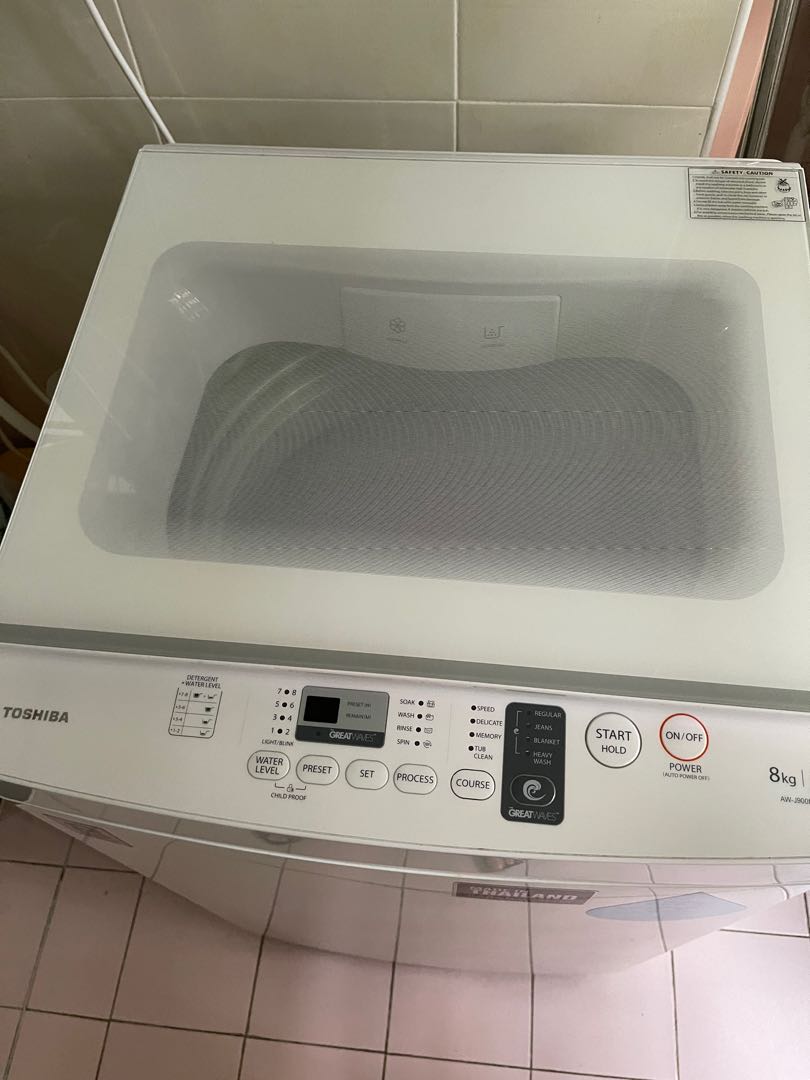 Washing Machine Toshiba - original receipt available , TV & Home ...