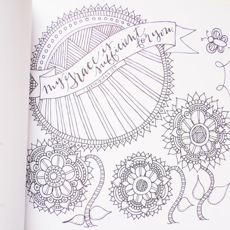 Whatever Is Lovely A Coloring Book For Reflection And Worship, Hobbies ...