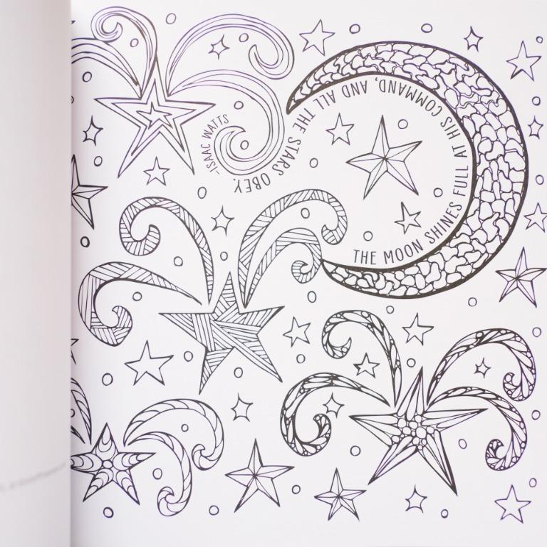 Whatever Is Lovely A Coloring Book For Reflection And Worship, Hobbies ...