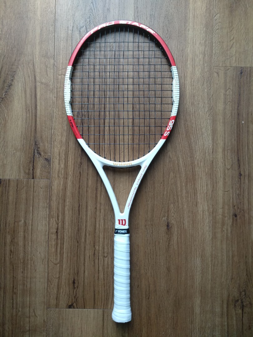 Wilson Prostaff 95S Tennis Racket, Sports Equipment, Sports & Games ...